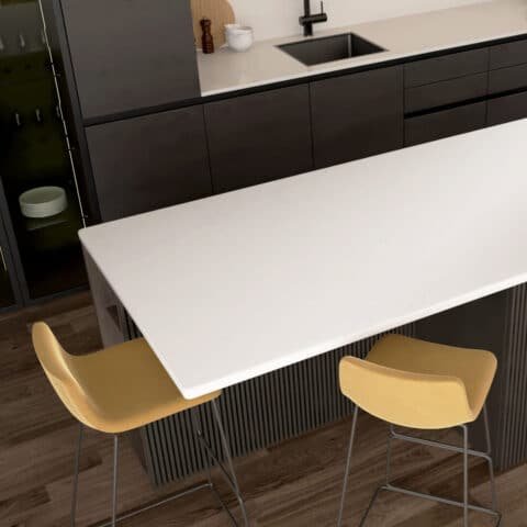 Okite® White - Granite Countertops Ottawa